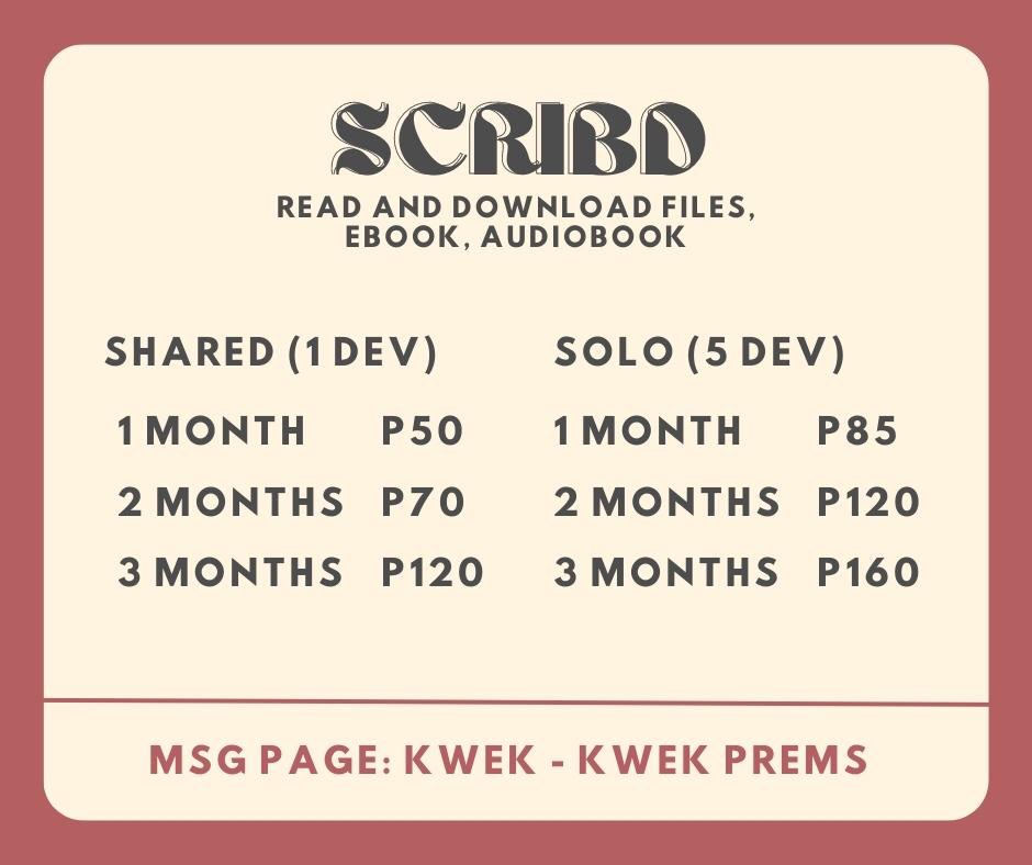 Scribd — read books, download, and share, Computers & Tech, Parts & Accessories, Software on ...