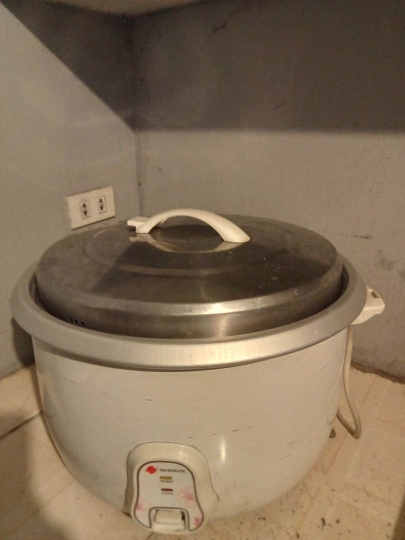 SECOND HAND RICE COOKER PANG-NEGOSYO GOOD FOR 30 CUPS, Furniture & Home ...