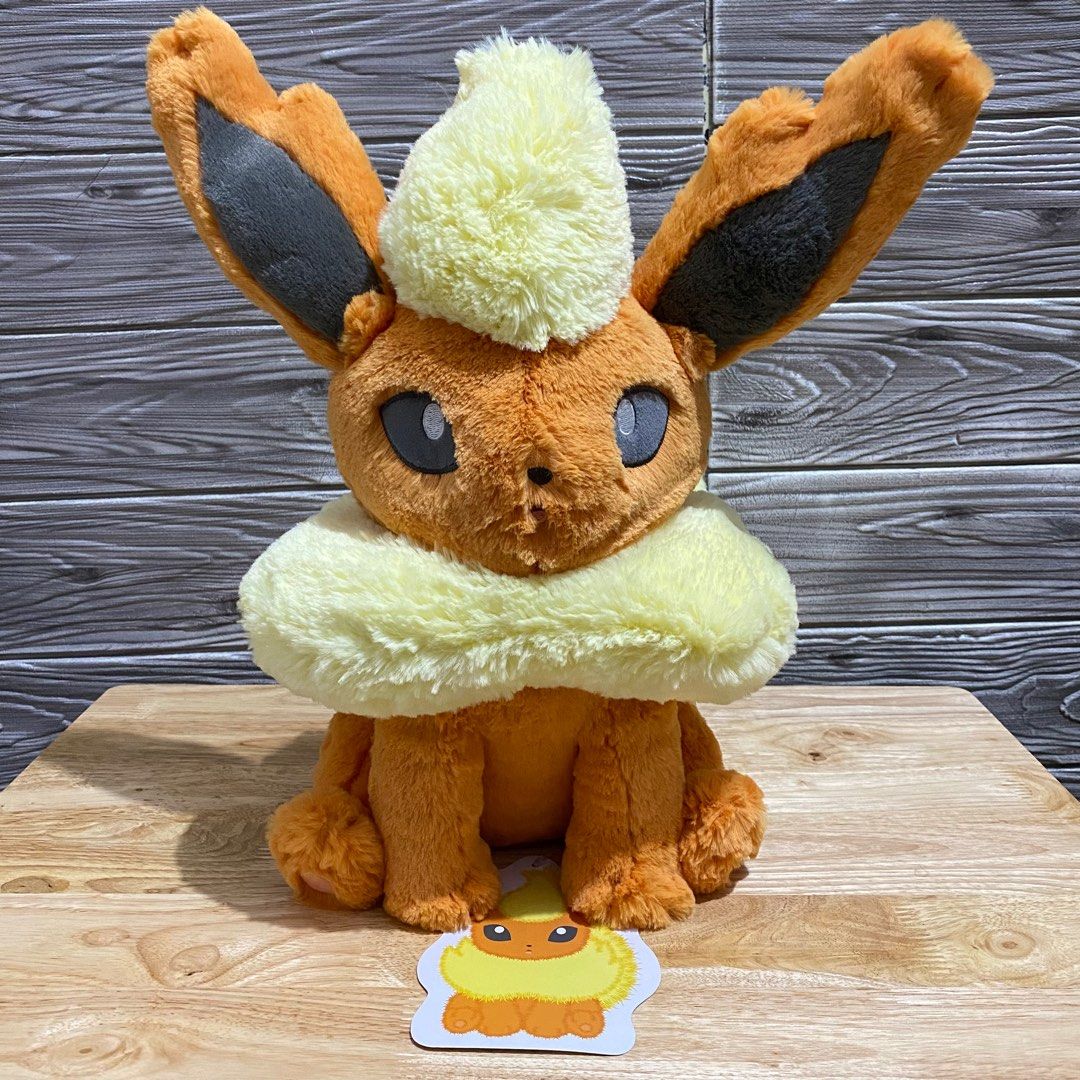 [SET] Pokemon Center • Fuwa-fuwa Flareon, Jolteon and Vaporeon, Hobbies ...