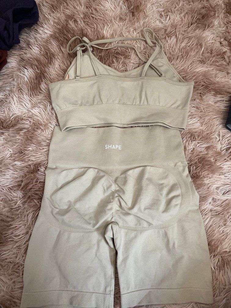 Shape Active Nude Set, Women's Fashion, Activewear on Carousell