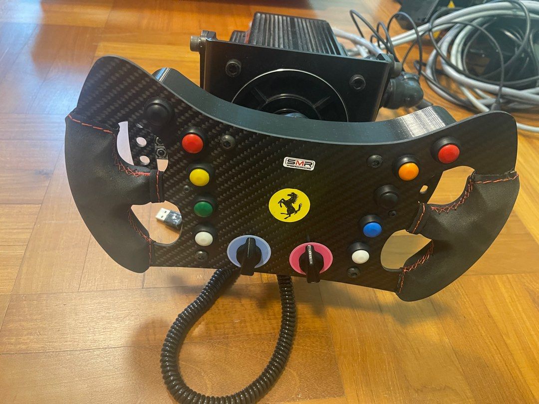 Simucube DD OSW Sim Racing Wheel Base & F1 Wheel, Video Gaming, Gaming ...