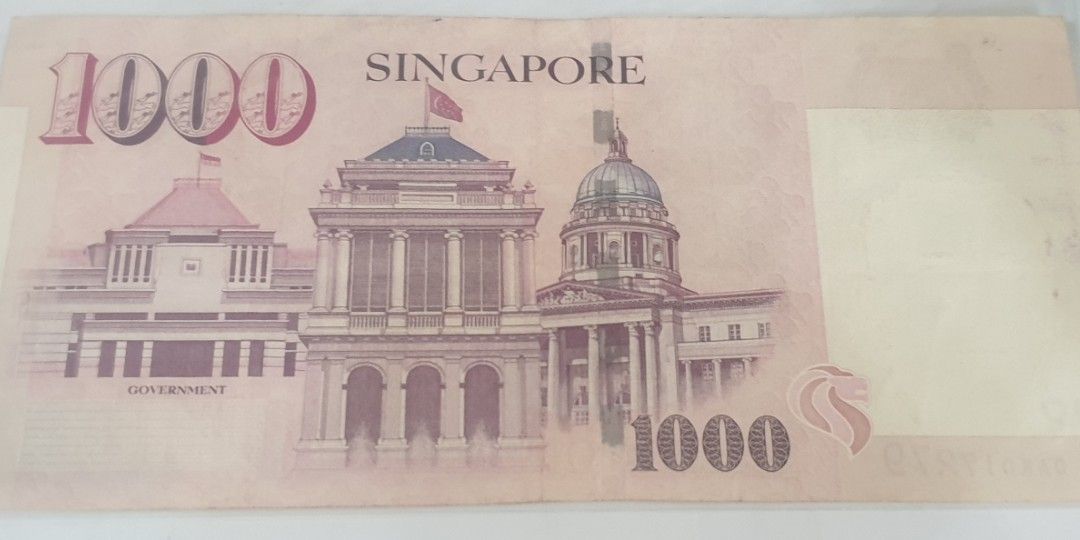 Singapore $1000 note., Hobbies & Toys, Memorabilia & Collectibles ...