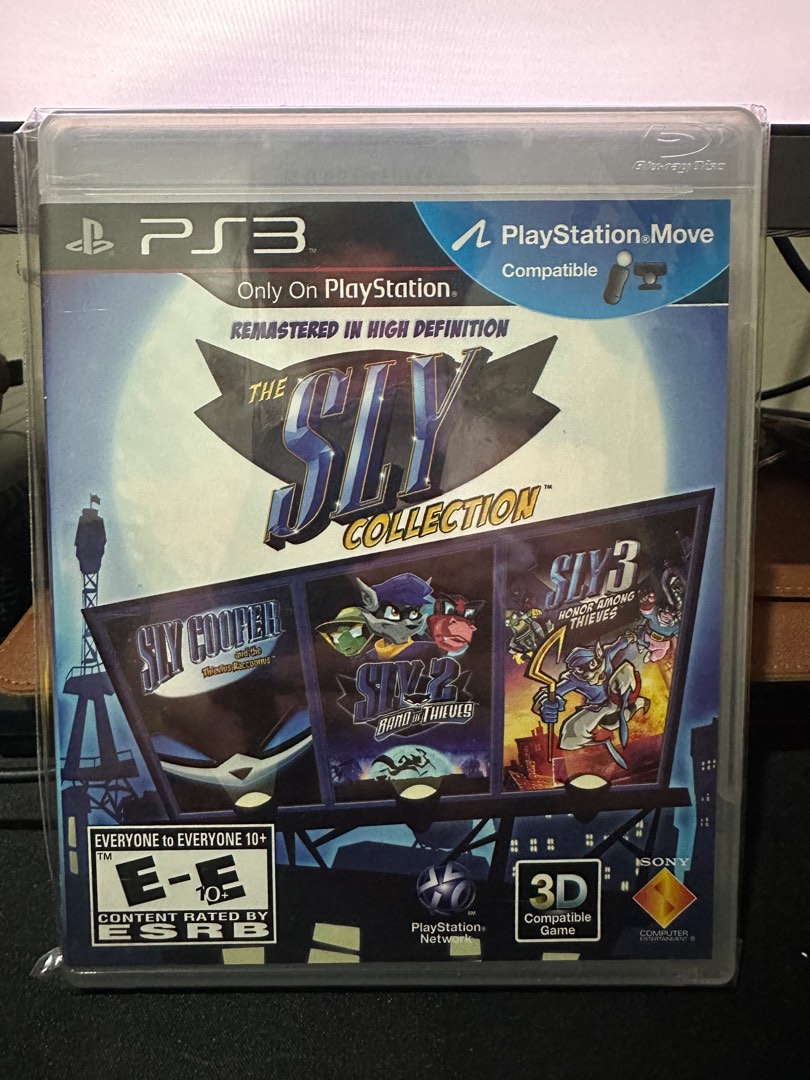 Sly cooper Collection RARE PS3, Video Gaming, Video Games, PlayStation ...