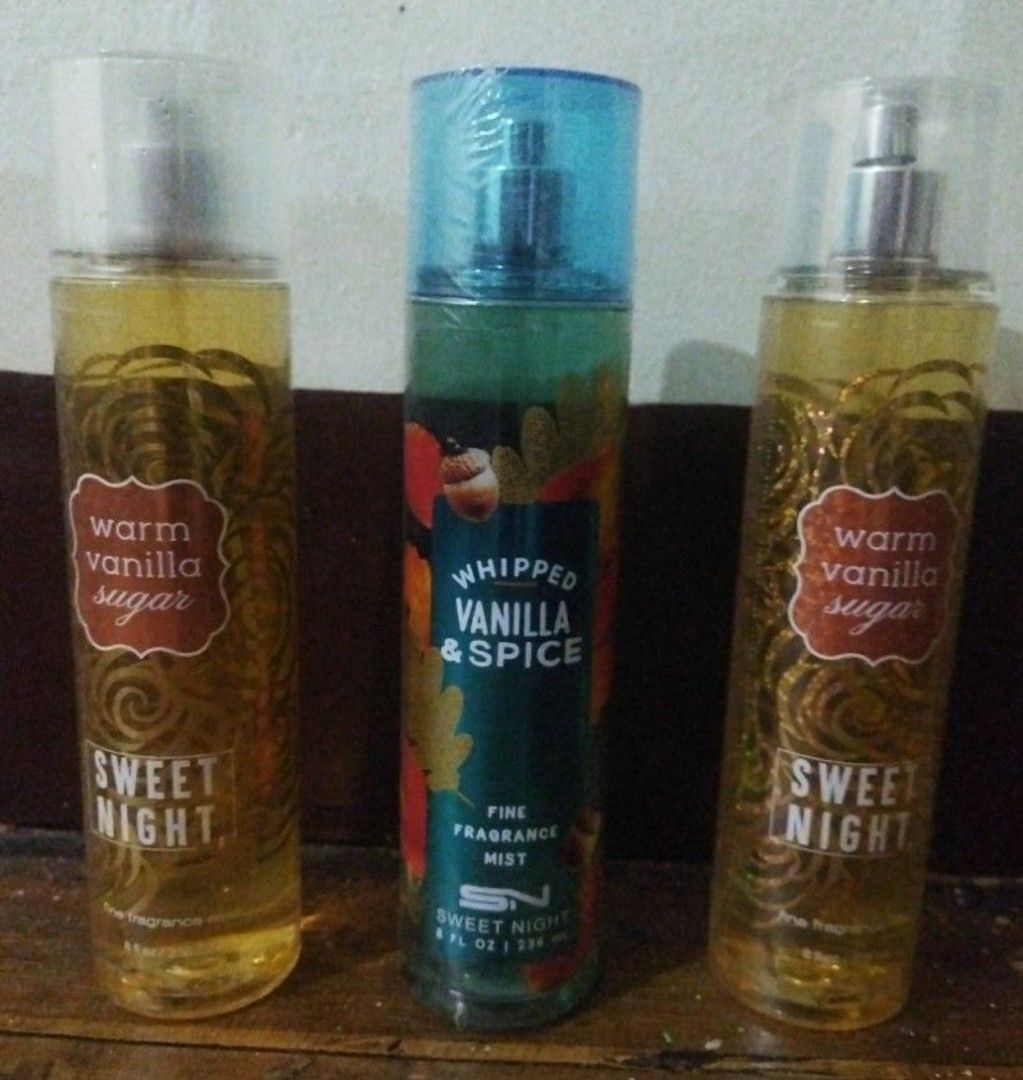 SN SWEET NIGHT 236 ML SN SWEET NIGHT 8 FL OZ FINE FRAGRANCE MIST WARM ...