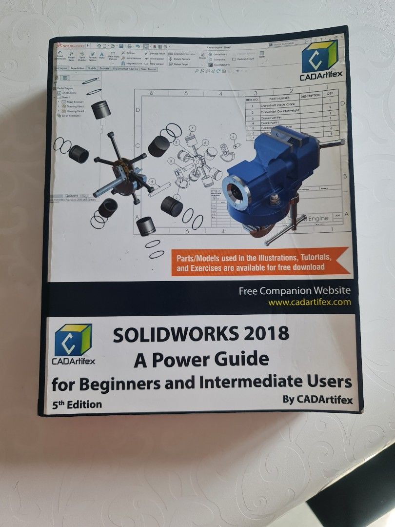 SOLIDWORKS Guide 2018, Hobbies & Toys, Books & Magazines, Textbooks on ...