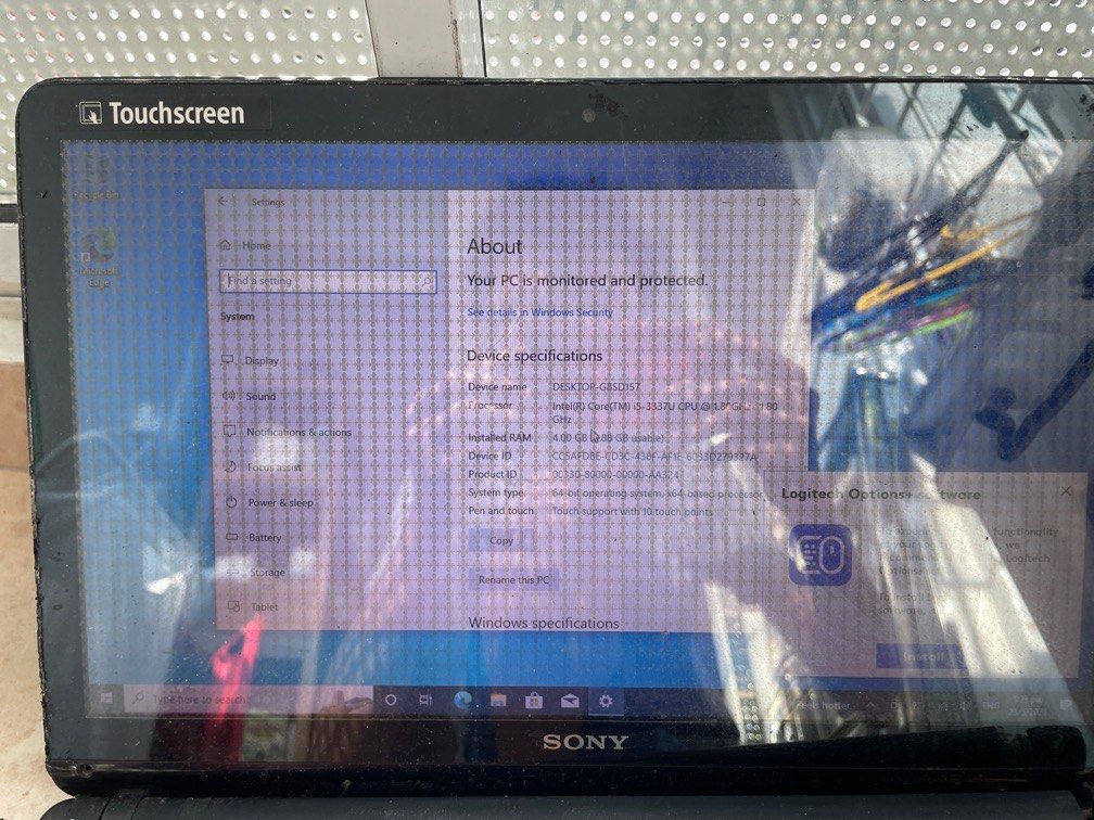 Sony touchscreen laptop, Computers & Tech, Laptops & Notebooks on Carousell