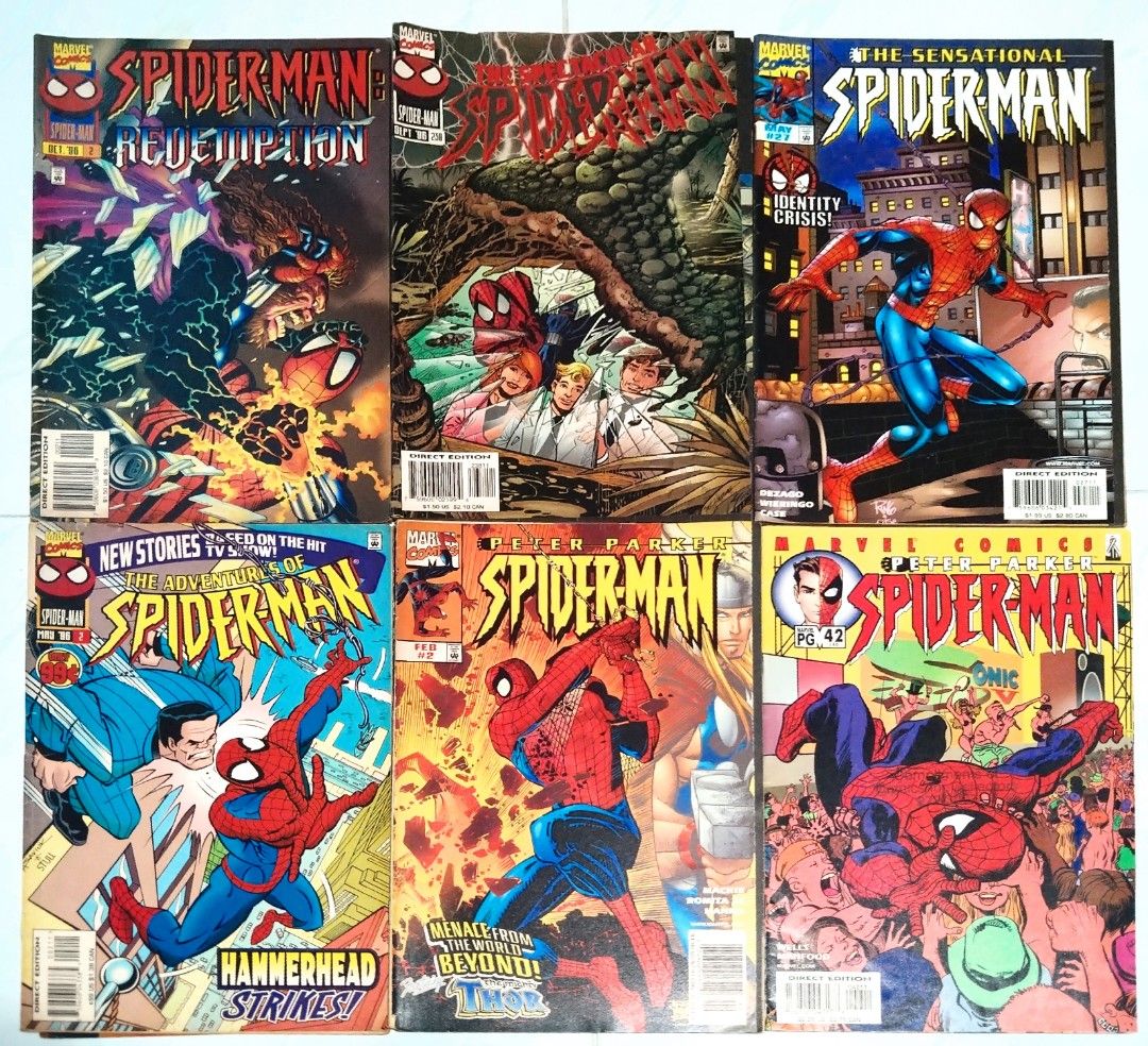 SPIDERMAN COMICS, Hobbies & Toys, Books & Magazines, Comics & Manga on ...