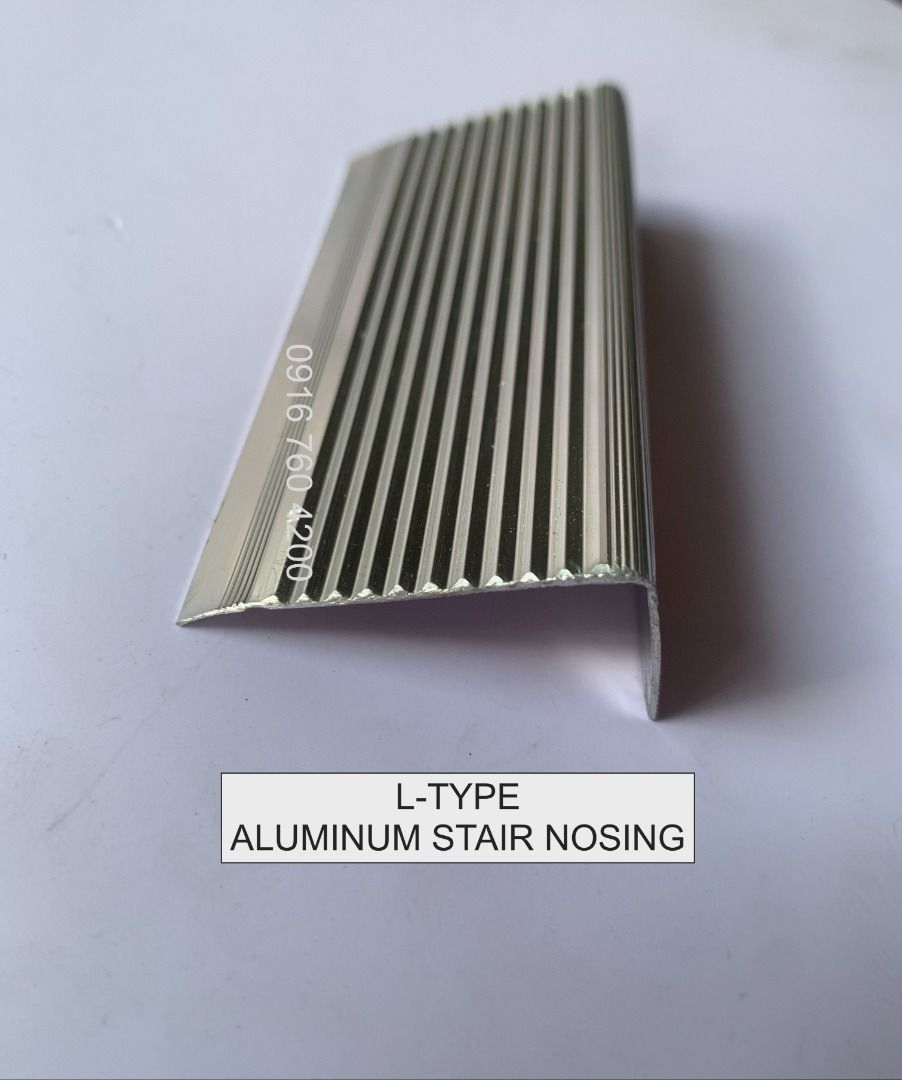 ALUMINUM NOSING | STEP NOSING | STAIR NOSING, Furniture & Home Living ...
