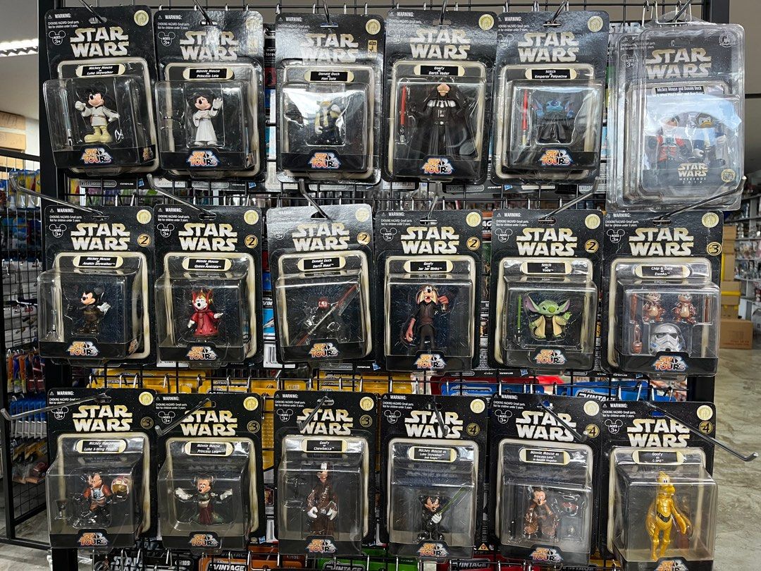 Star wars action figures for sale the saga collection trilogy star ...