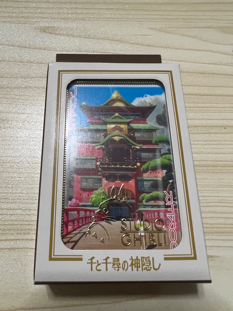 Studio Ghibli Howls Moving Castle Poker Cards, Hobbies & Toys, Toys ...