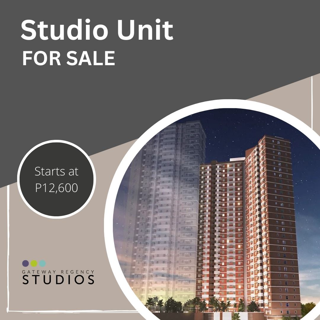Studio Type Condo in Mandaluyong City near Kapitolyo Pasig and Bonifacio Global City BGC Gateway ...