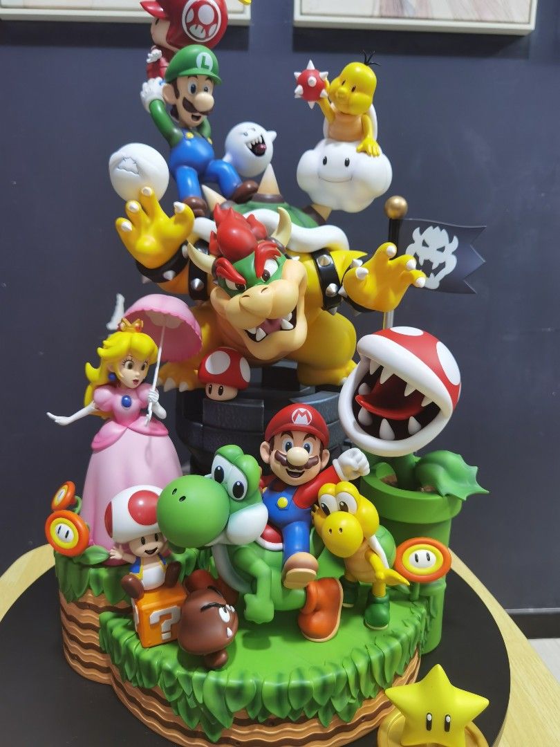 Super mario statue t studio, Hobbies & Toys, Toys & Games on Carousell