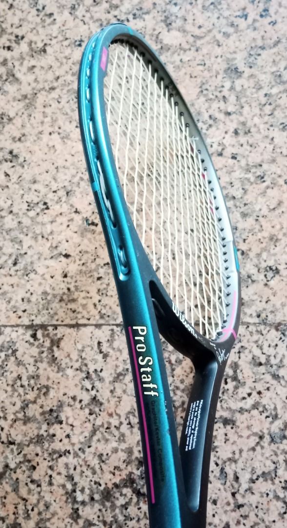 Super rare tennis racket Wilson Pro staff mid Sampras racquet new ...