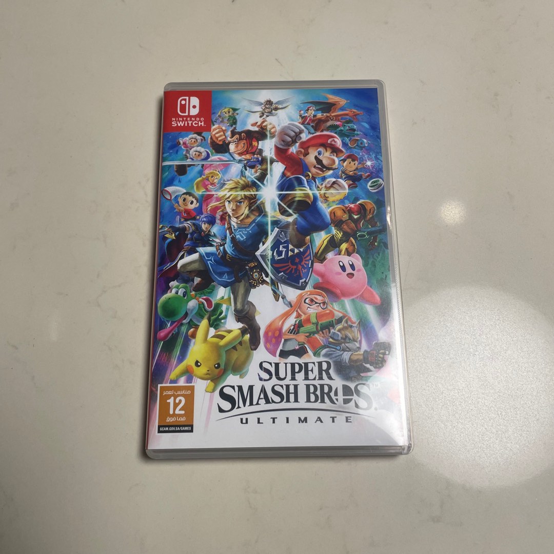Super Smash Bros Ultimate Nintendo Switch, Video Gaming, Video Games ...