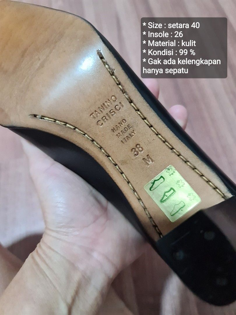 Tanino crisci original, Fesyen Wanita, Sepatu di Carousell
