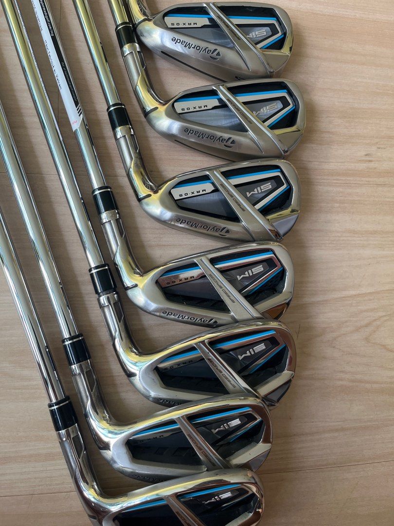 Taylormade SIM Max OS irons 4-P, Sports Equipment, Sports & Games, Golf on Carousell