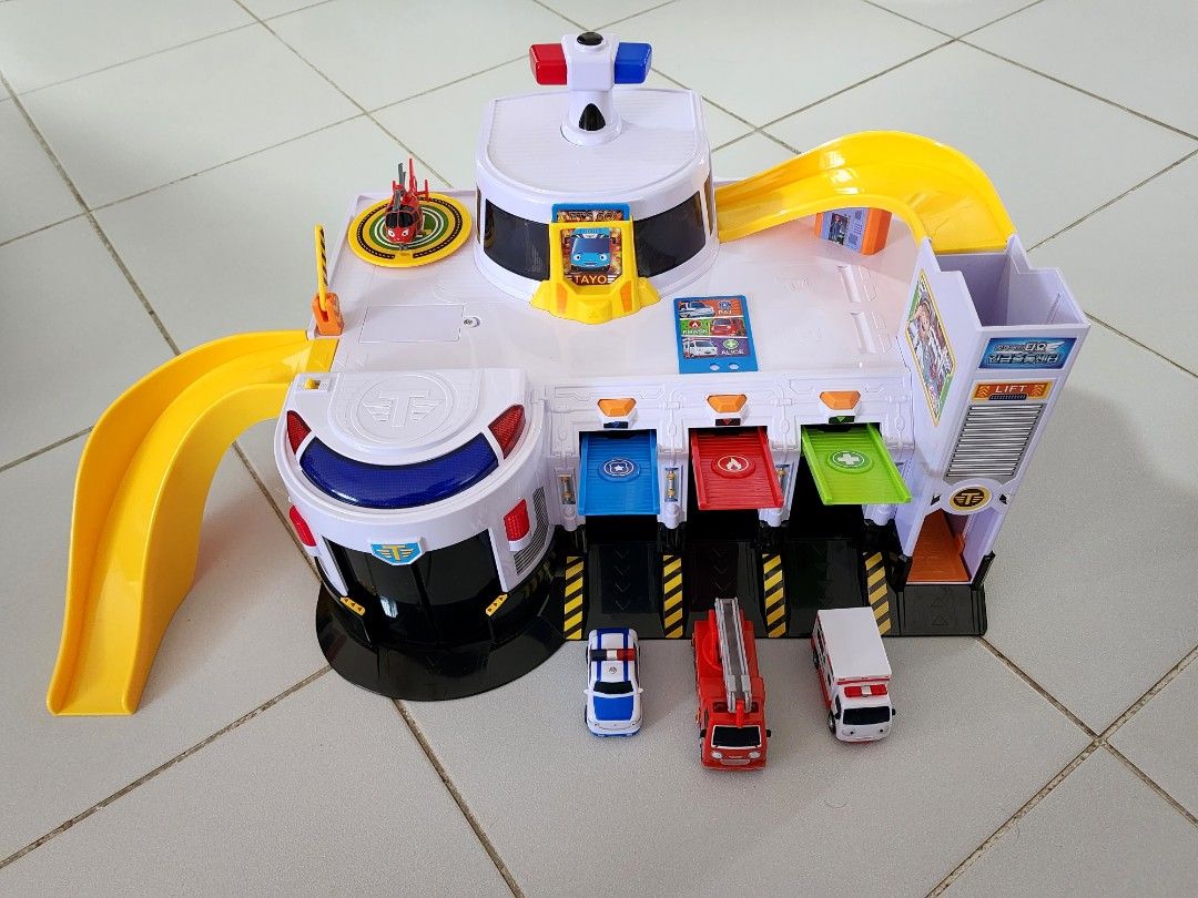 Tayo Emergency Call Response Center Toy, Hobbies & Toys, Toys & Games ...