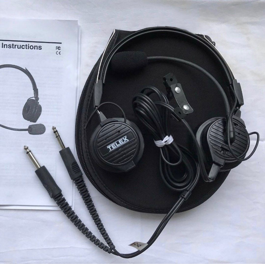 Telex Airman 850 Aviation Headset, Audio, Headphones & Headsets on ...