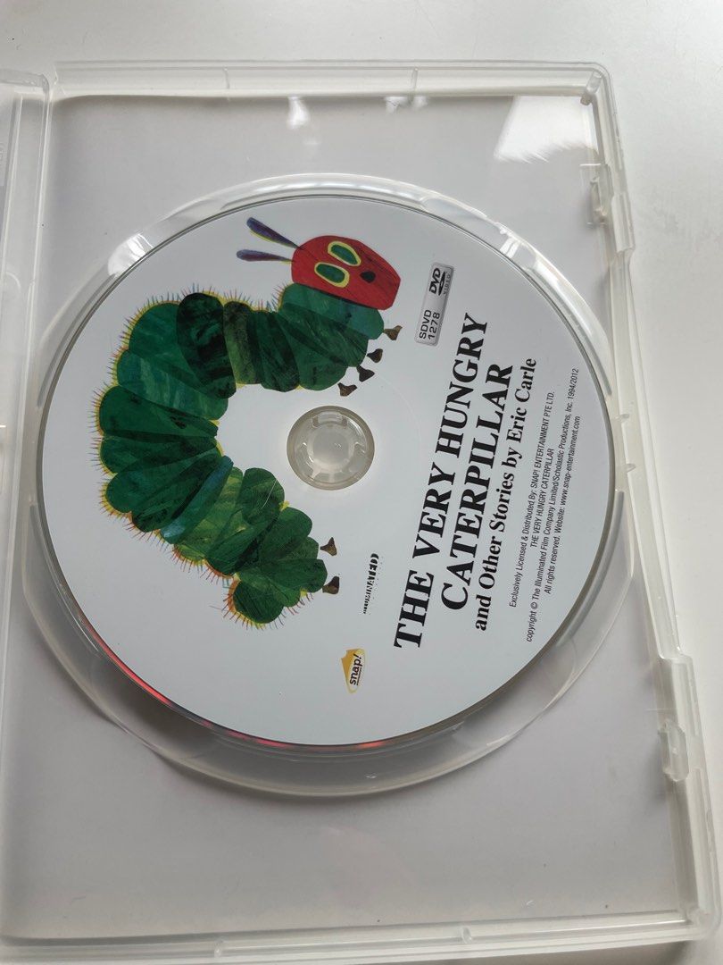 The very hungry caterpillar dvd for sale, 興趣及遊戲, 音樂、樂器 & 配件, 音樂與媒體 - CD ...