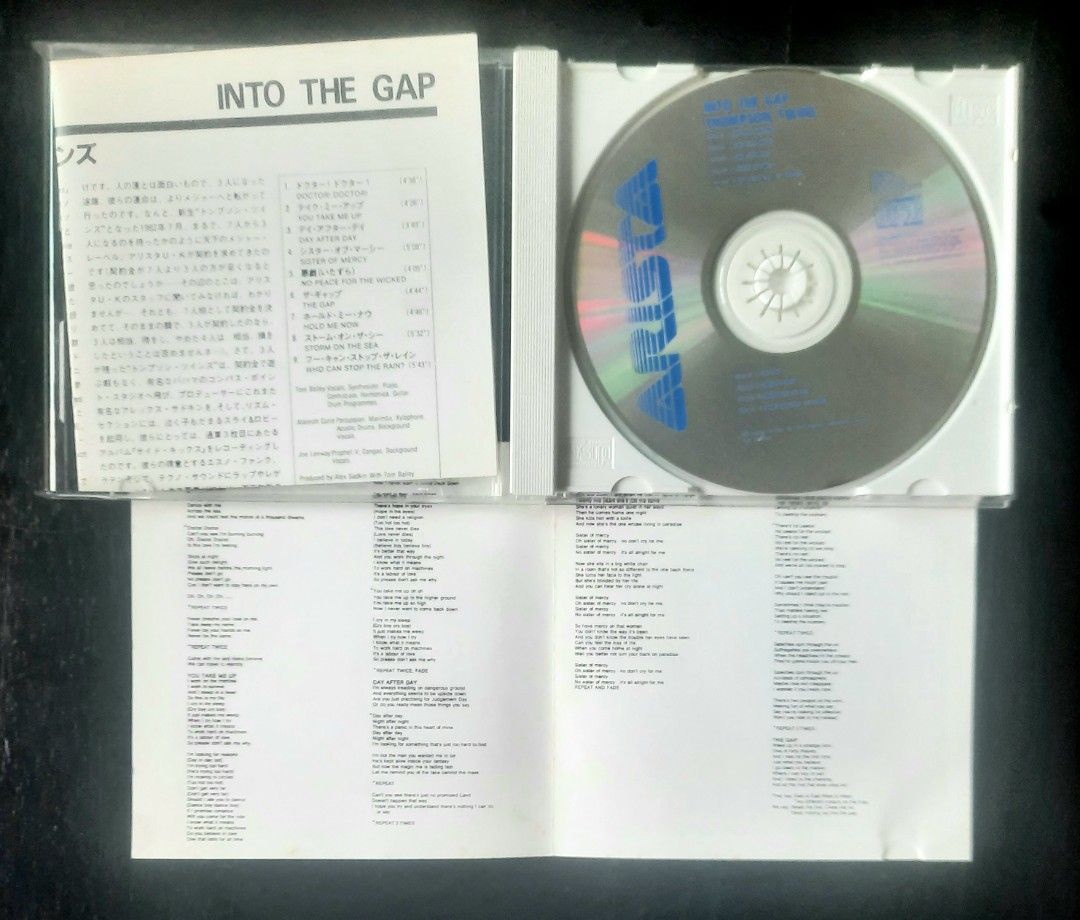 Thompson Twins - Into The Gap CD, Hobbies & Toys, Music & Media, CDs & DVDs on Carousell