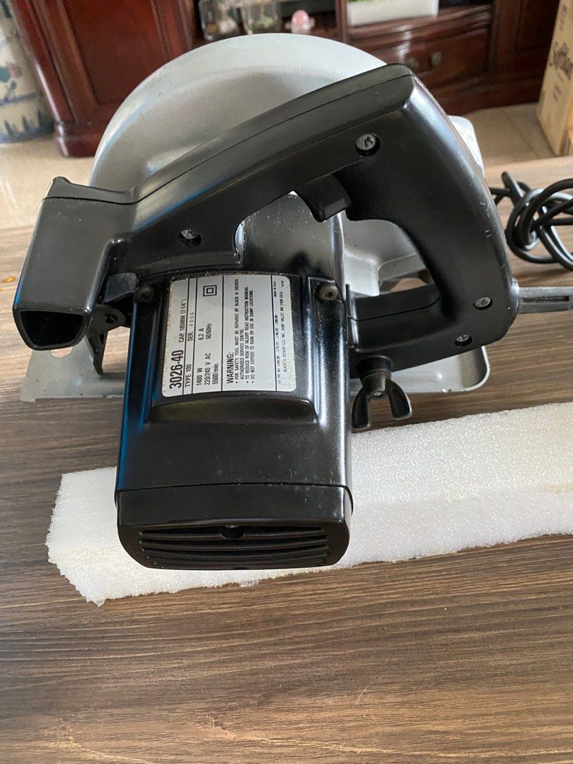 Tooth Saw Blade Machine Black & Decker, Furniture & Home Living, Home ...