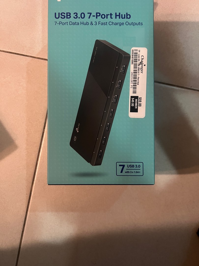 Tp link USB 3.0 7 port hub, Computers & Tech, Parts & Accessories ...