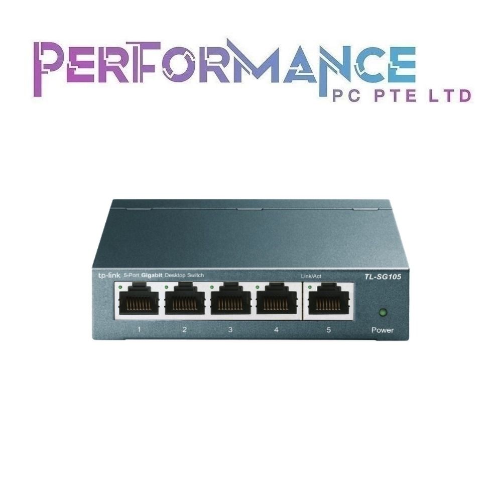 TP-Link TL-SG105 | 5 Port Gigabit Unmanaged Ethernet Network Switch, Ethernet Splitter | Plug ...