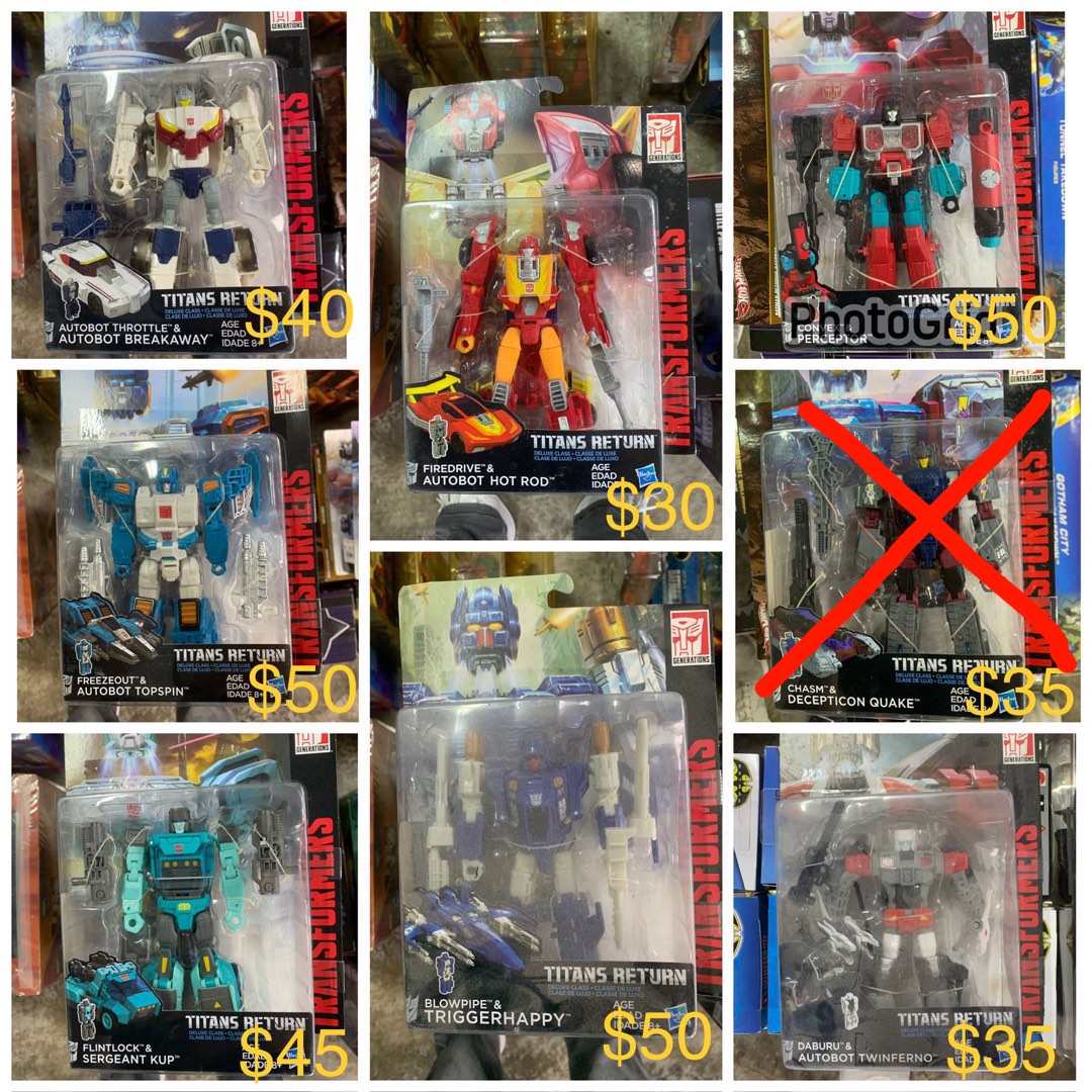 Transformers Generations Titans Return, Hobbies & Toys, Toys & Games on ...