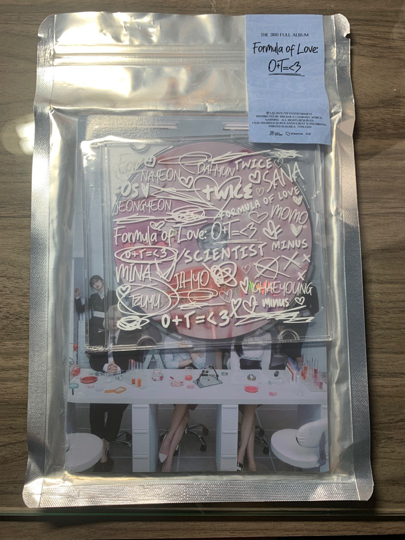 twice formula of love result file, Hobbies & Toys, Memorabilia ...