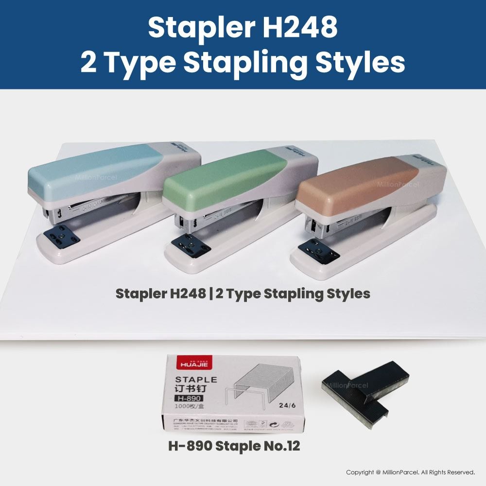 Twin Lever Stapler: 50% Less Effort | All type Stapler | Staples ...