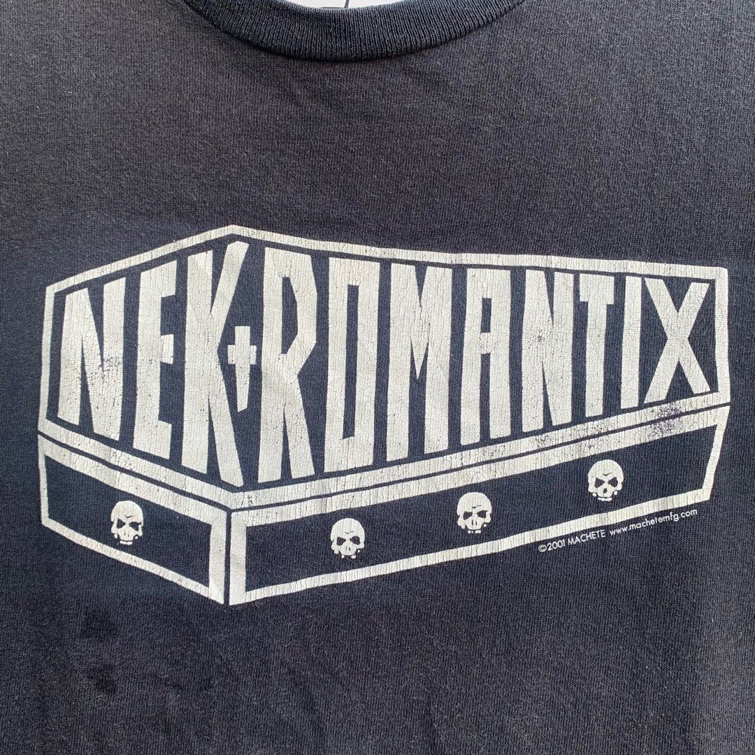Vintage 00s band t shirt - Nekromantix, Men's Fashion, Tops & Sets ...