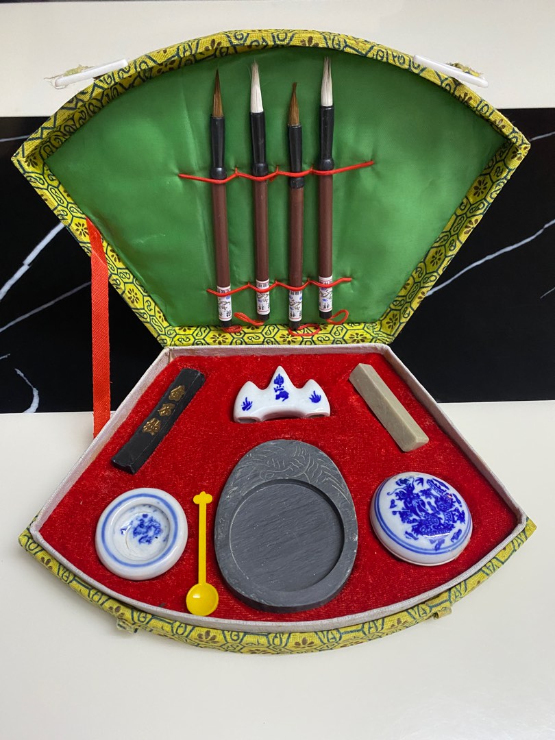 Vintage chinese calligraphy set, Hobbies & Toys, Stationery & Craft ...