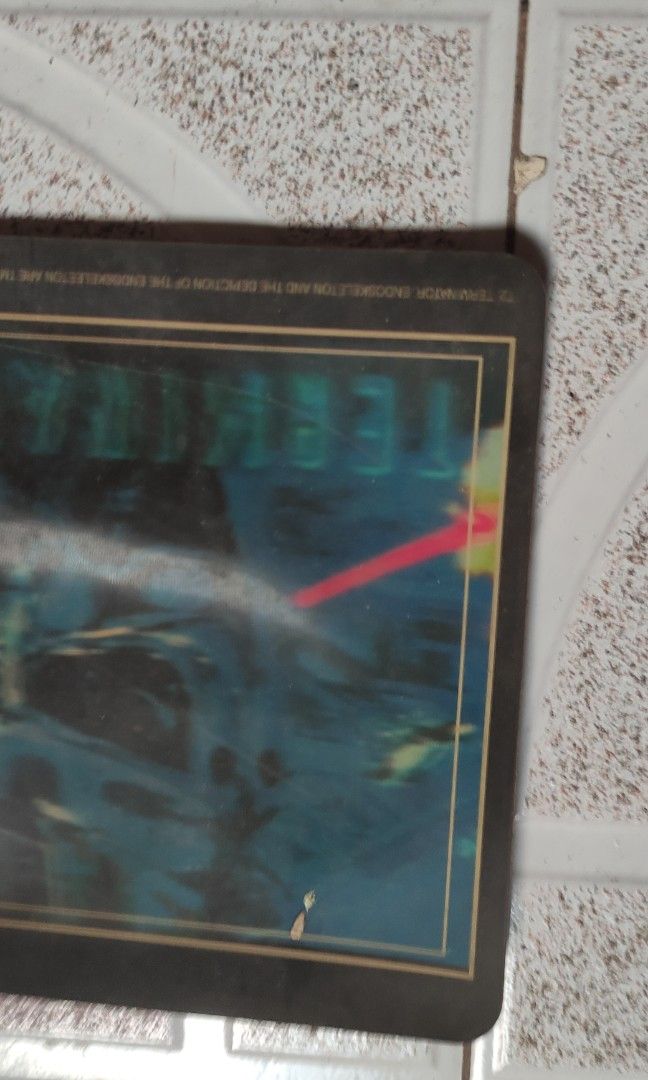 vintage terminator 3d mouse pad Japan, Hobbies & Toys, Memorabilia ...