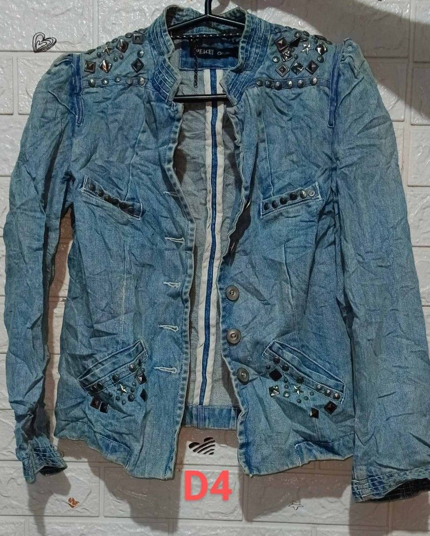 For Sale!!! VIP JJK DENIM JACKET CLASS A, Women's Fashion, Tops, Others ...
