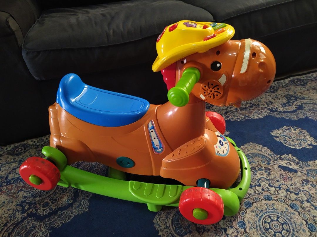 Vtech ride on horse walker, Hobbies & Toys, Toys & Games on Carousell