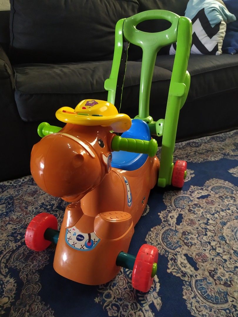 Vtech ride on horse walker, Hobbies & Toys, Toys & Games on Carousell