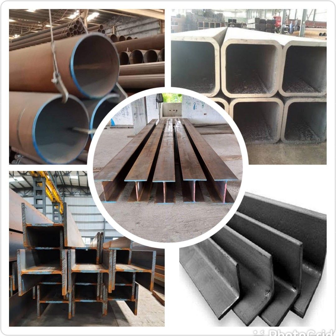 Wide flange,H/I beam,Ms plate, Chekered plate, Steel Pipe, Angle bar ...