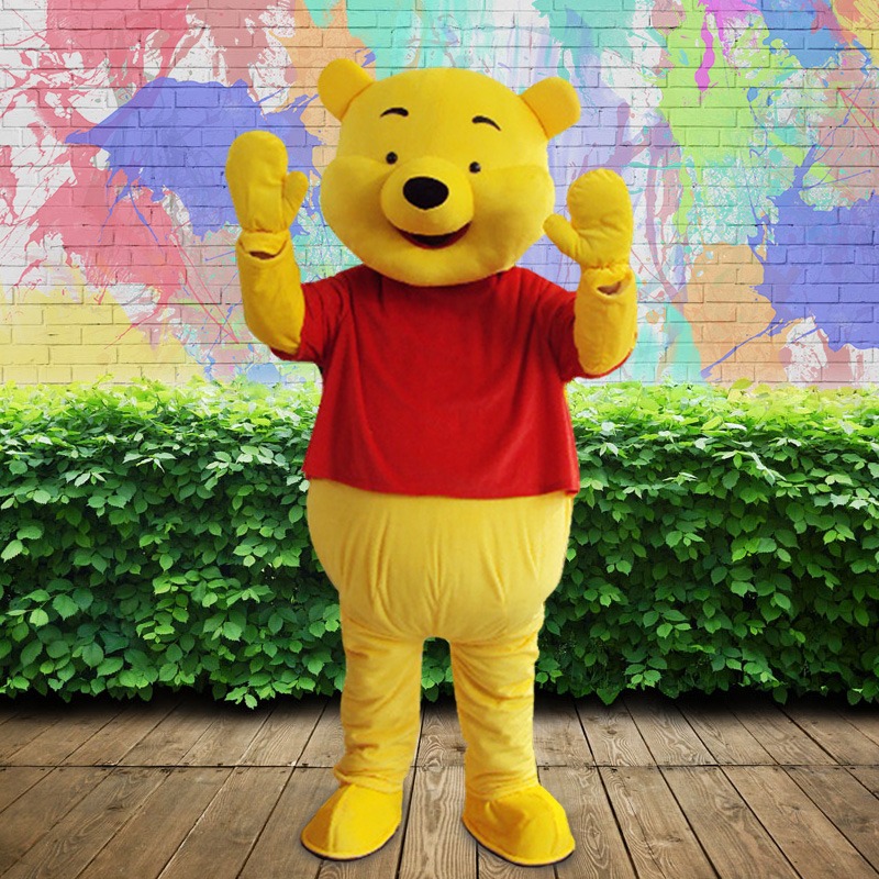 Winnie the pooh mascot costume, Everything Else on Carousell