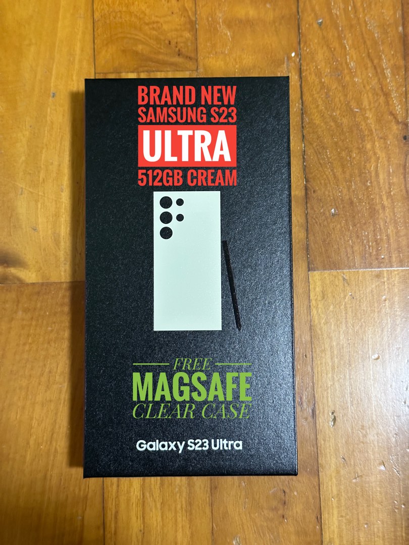 [BNIB+freebie] S23 Ultra 512GB cream white Samsung (brand new with 1 ...