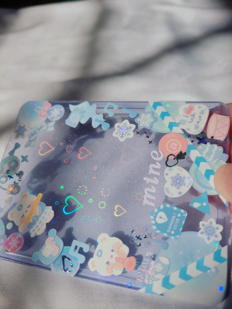 wts decorated toploader with heart lamination IVE Aespa Le Sserafim ...