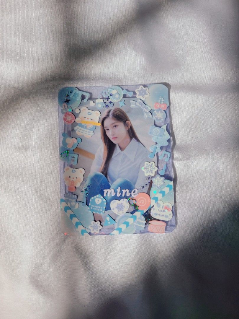 wts decorated toploader with heart lamination IVE Aespa Le Sserafim ...