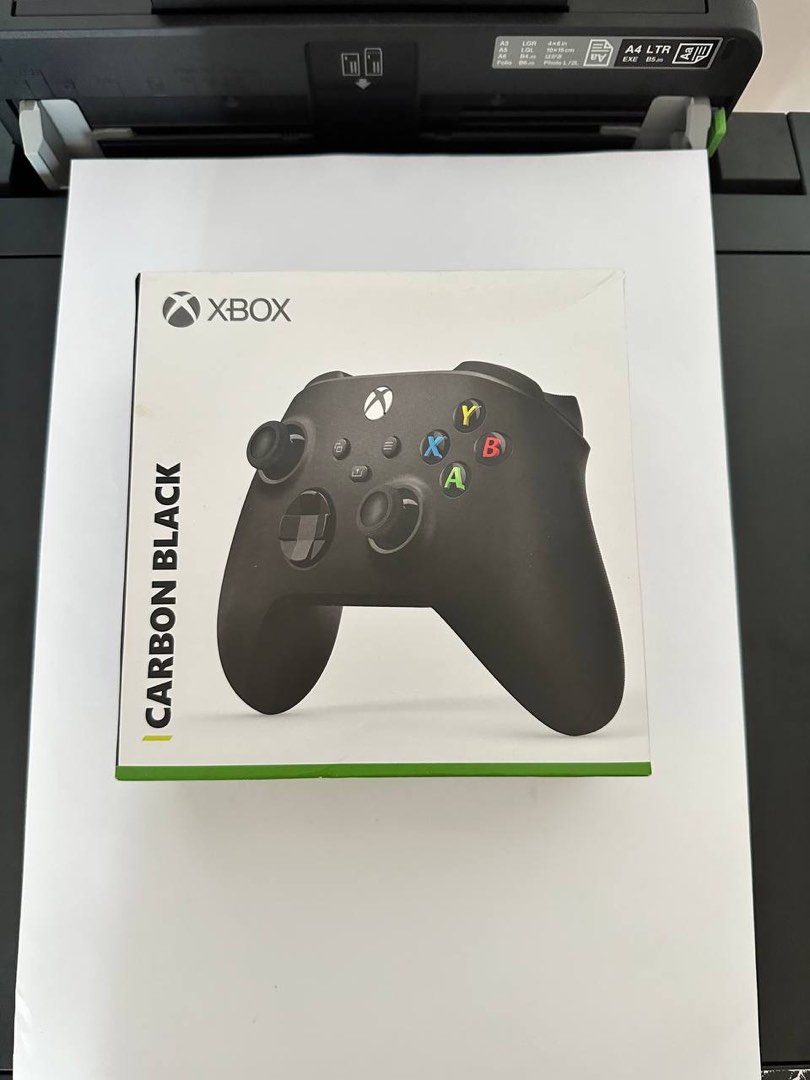Xbox One X Controller Carbon Black (Brand New), Video Gaming, Gaming ...