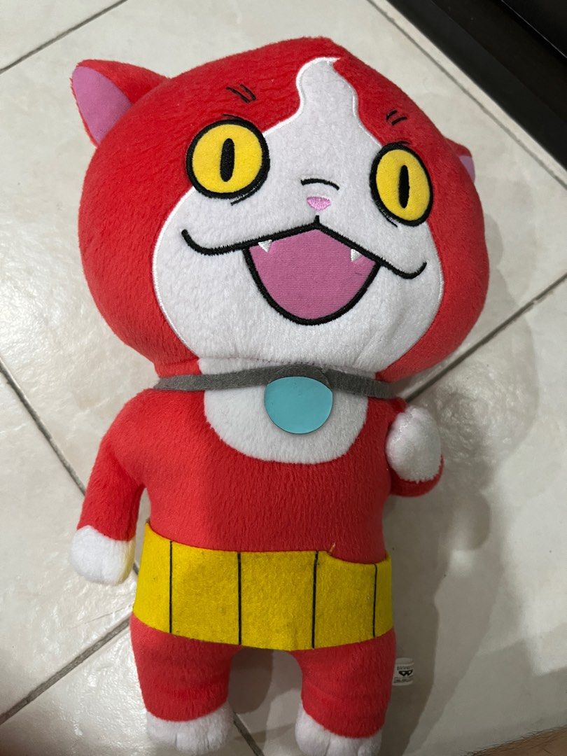 Yo Kai watch cat plush, Hobbies & Toys, Toys & Games on Carousell