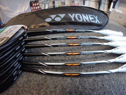 Yonex Duora z strike, Sports Equipment, Sports & Games, Racket & Ball ...
