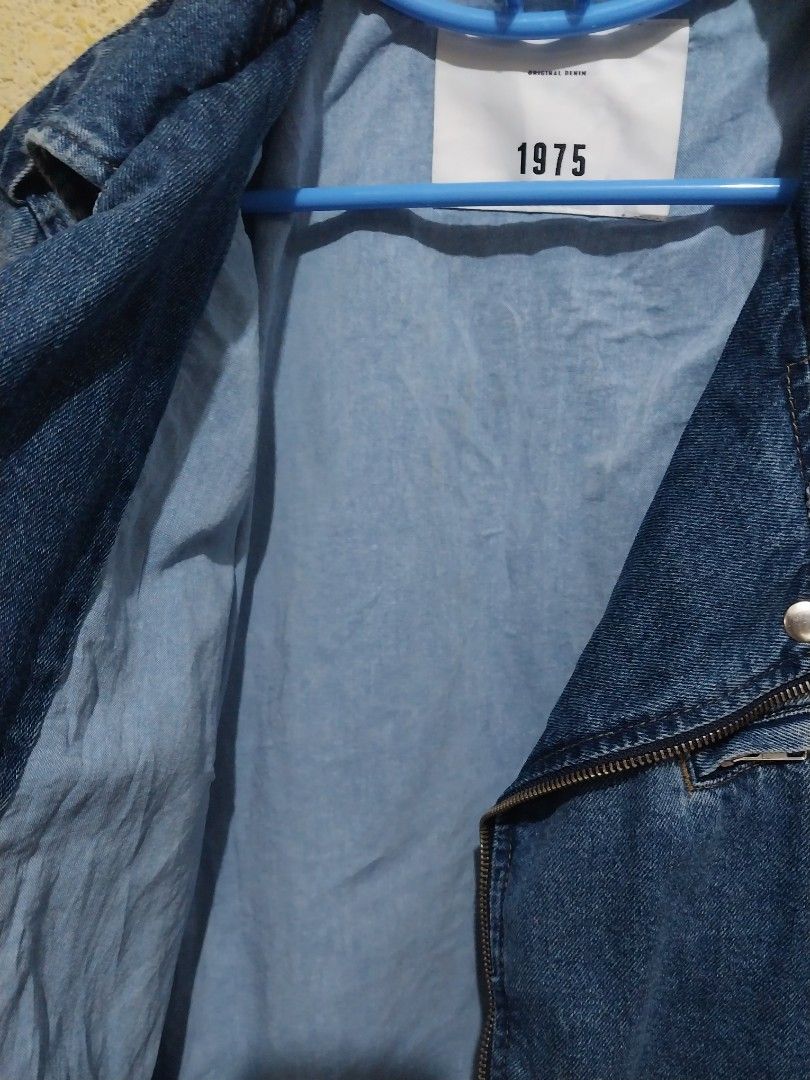Zara Man Original 1975 biker Jacket on Carousell