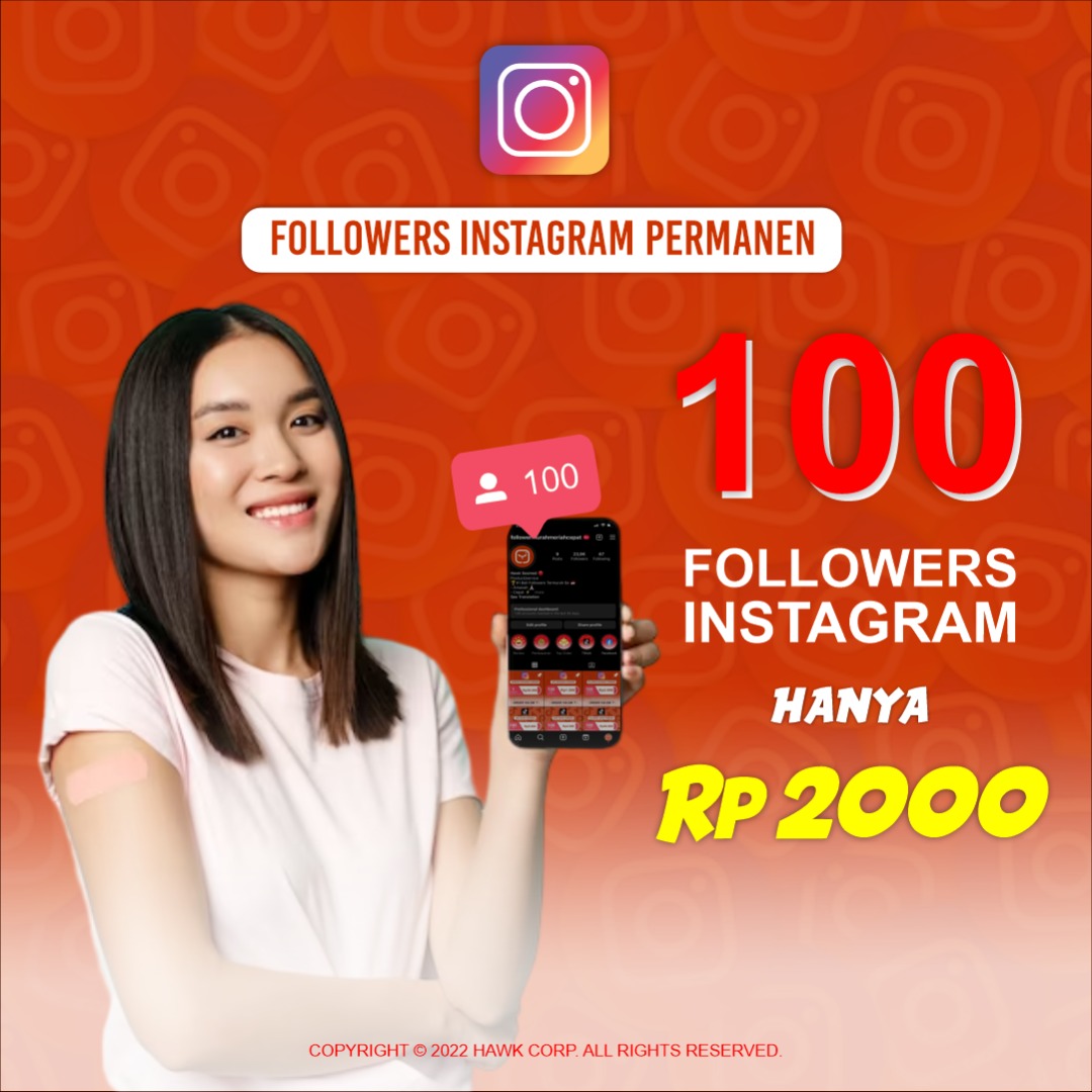100 Follower Instagram Permanent, Serba Serbi, Others di Carousell