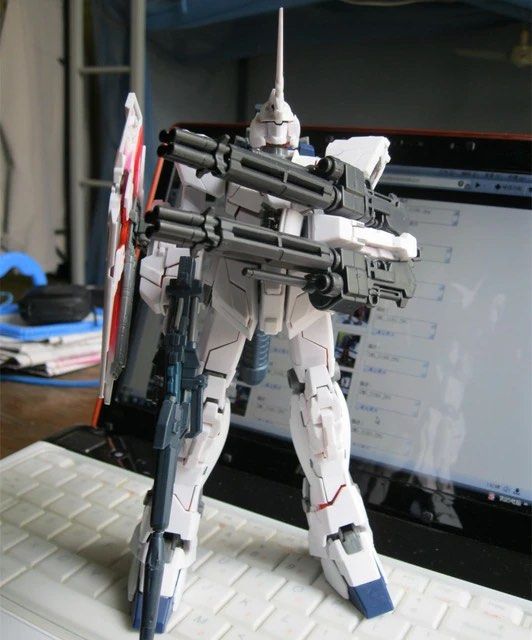 1/100 MG Unicorn Gatling Gun, Hobbies & Toys, Toys & Games on Carousell