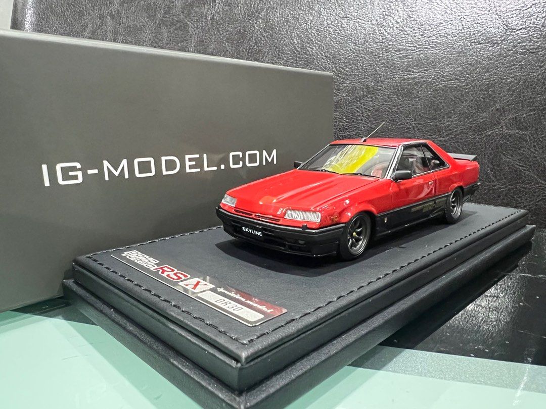 1/43 IGNITION Nissan Skyline 2000 RS-X Turbo-C (R30) Red, Hobbies & Toys, Toys & Games on Carousell
