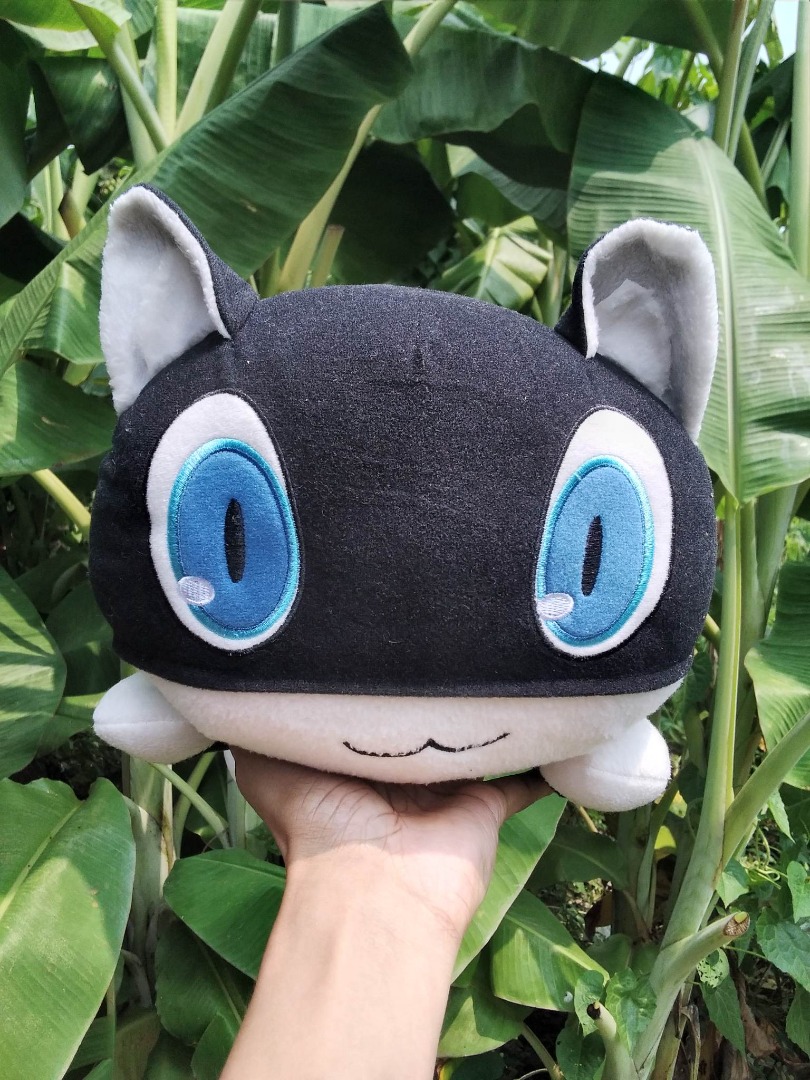 15-Inch Morgana Persona 5 Nesoberi Game Anime Plush Toy (SEGA), Hobbies ...