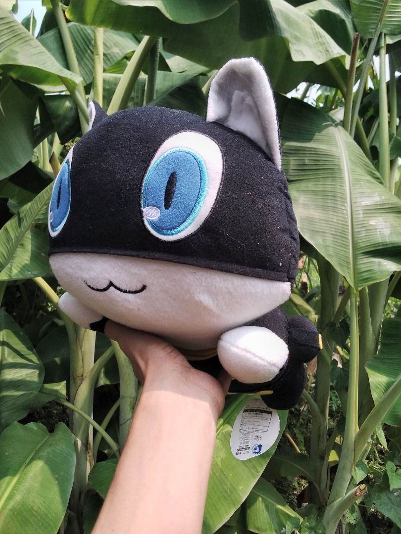 15-Inch Morgana Persona 5 Nesoberi Game Anime Plush Toy (SEGA), Hobbies ...
